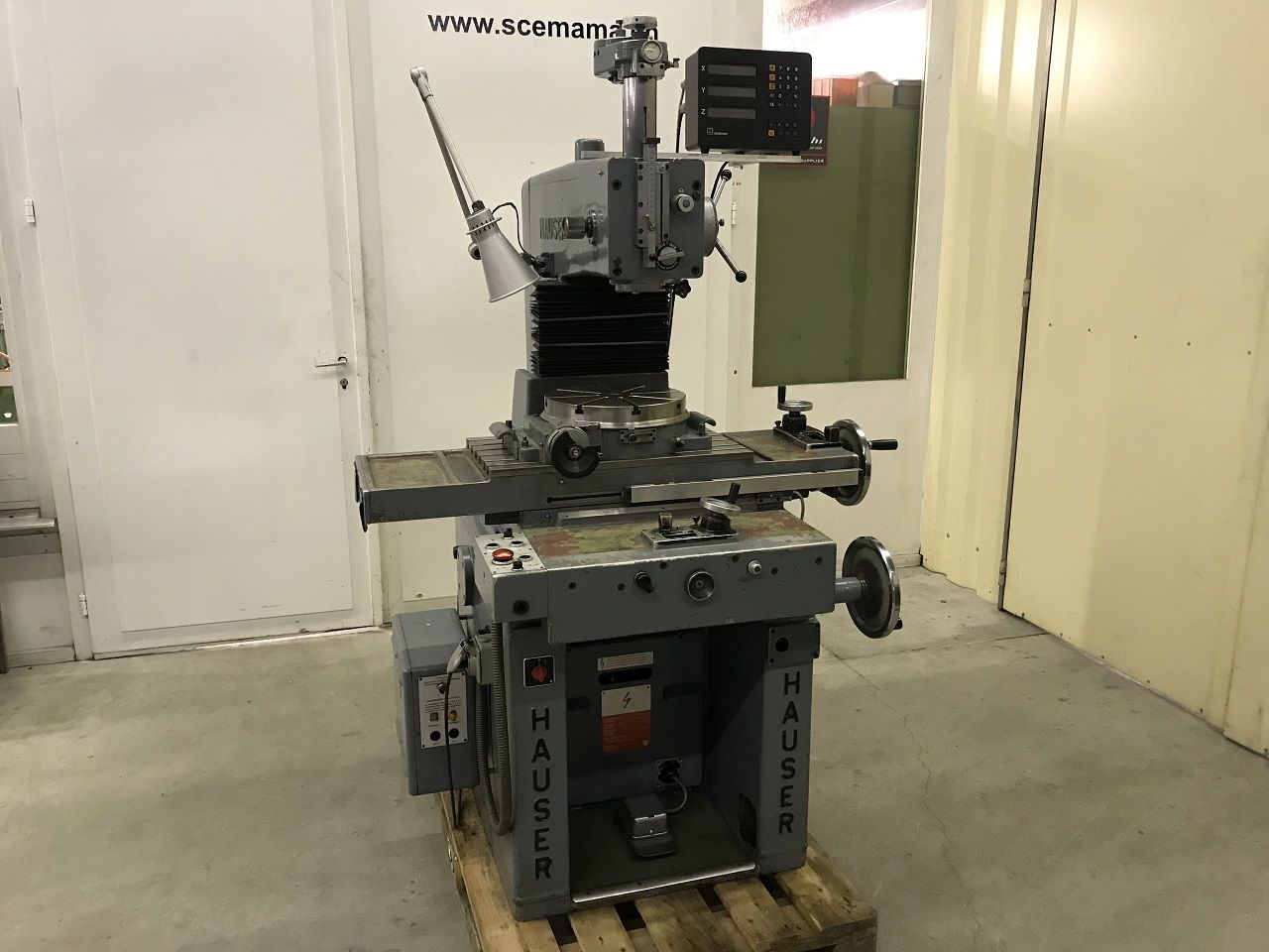 MACHINE A POINTER HAUSER TYPE 3-BA – Scemama