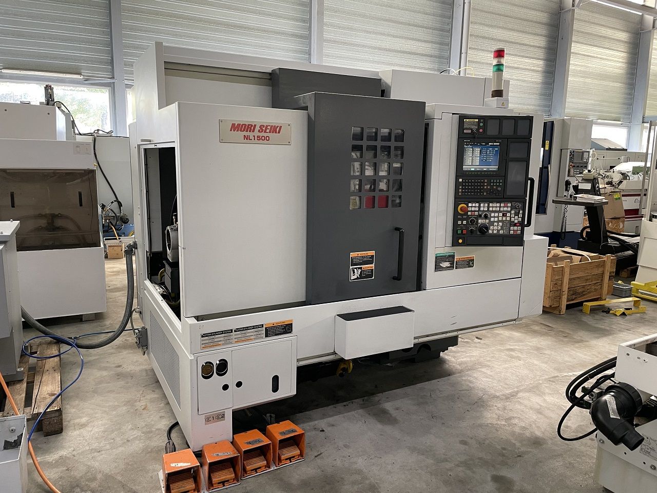 CENTRE DE TOURNAGE ET FRAISAGE MORI-SEIKI TYPE NL1500-SMC – Scemama