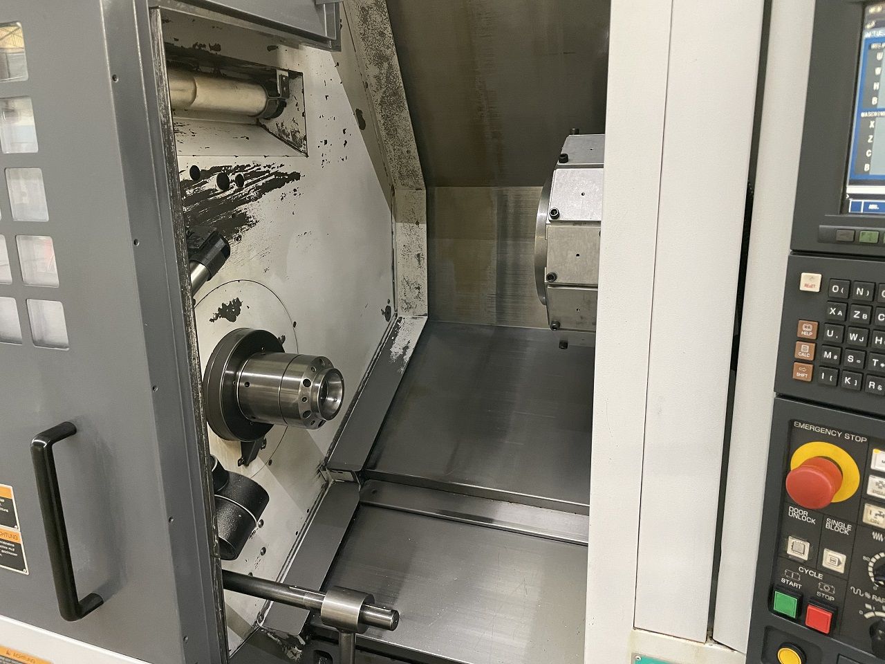 CENTRE DE TOURNAGE ET FRAISAGE MORI-SEIKI TYPE NL1500-SMC – Scemama