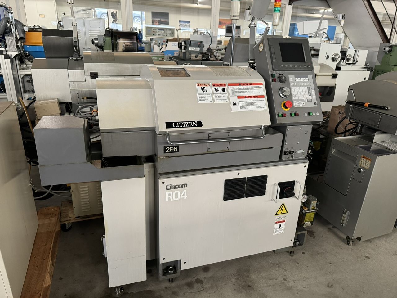 TOUR AUTOMATIQUE CNC CITIZEN TYPE R04-VI – Scemama