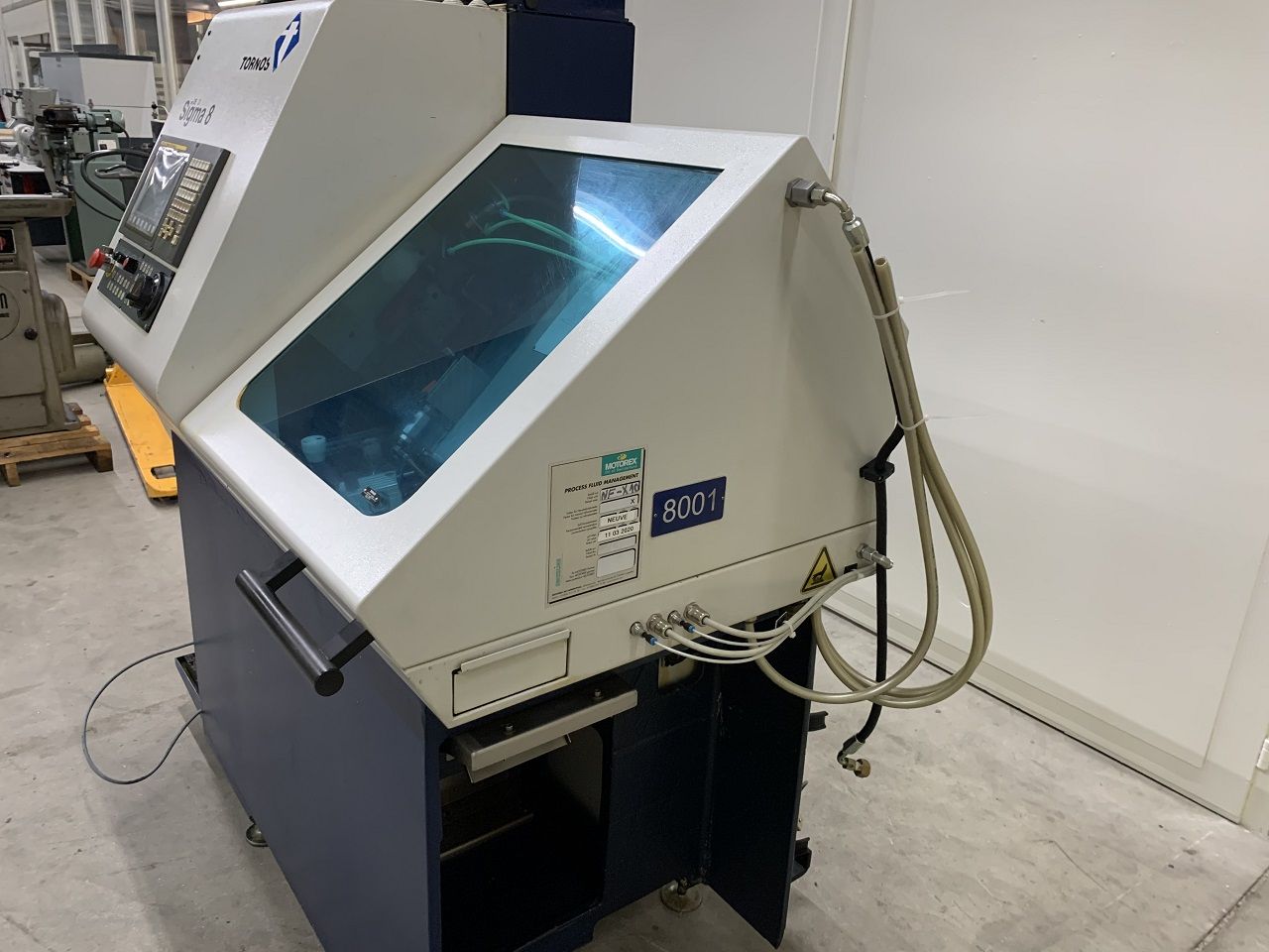 TOUR CNC A POUPEE MOBILE TORNOS MICRO 8 – Scemama