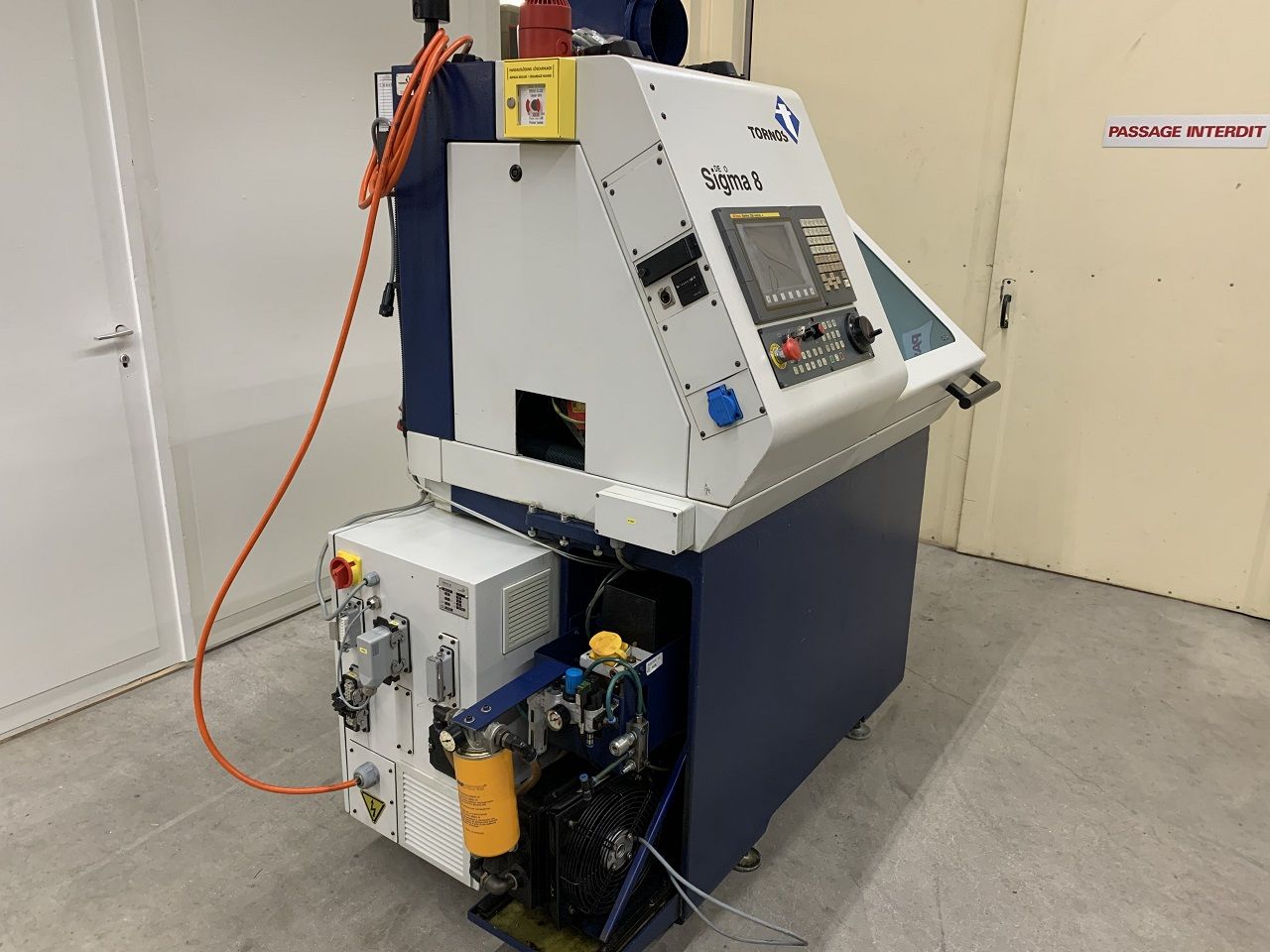 TOUR CNC A POUPEE MOBILE TORNOS MICRO 8 – Scemama