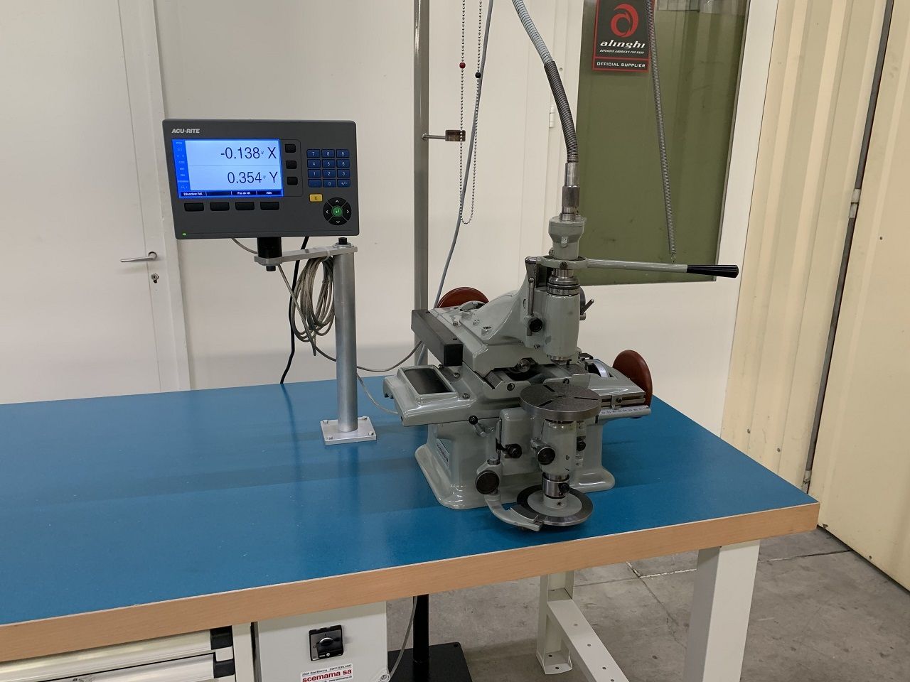 MACHINE A POINTER ET A MESURER HAUSER TYPE M-1 – Scemama