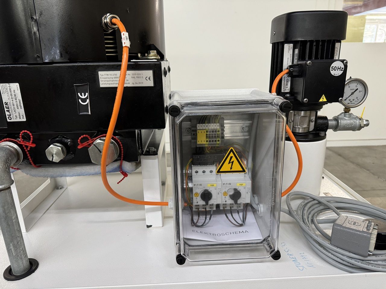 UNITE DE REFROIDISSEMENT HUILE TECHNO THERM TTW 10 Z/50 – Scemama