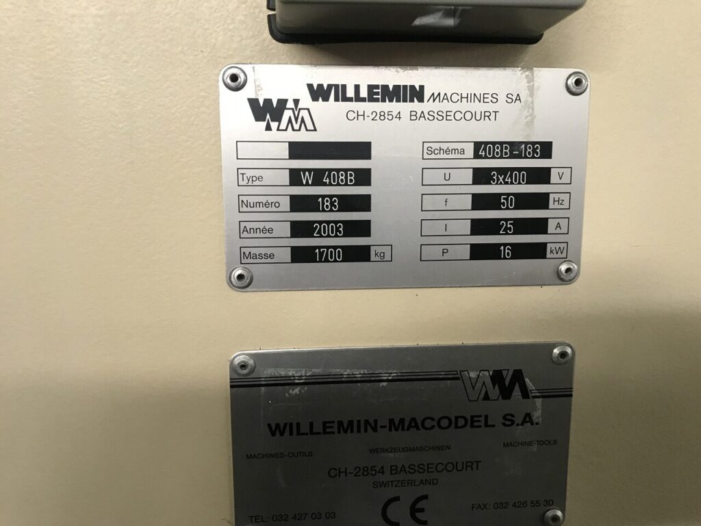 Willemin-Macodel machine tools